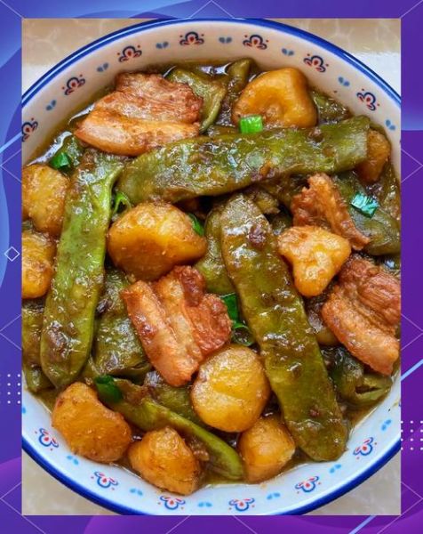 东北土豆炖豆角怎么做_豆角要不要先焯水-第1张图片-山城妙识 东北土豆炖豆角怎么做_豆角要不要先焯水-第1张图片-山城妙识