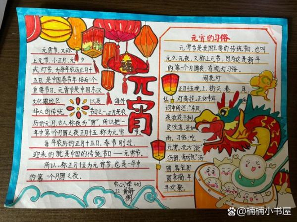 元宵节手抄报内容大全_元宵节手抄报怎么写-第3张图片-山城妙识