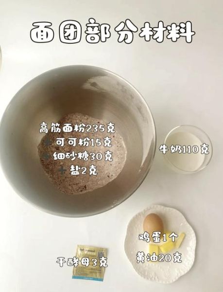 巧克力面包怎么做_巧克力面包配方比例-第2张图片-山城妙识