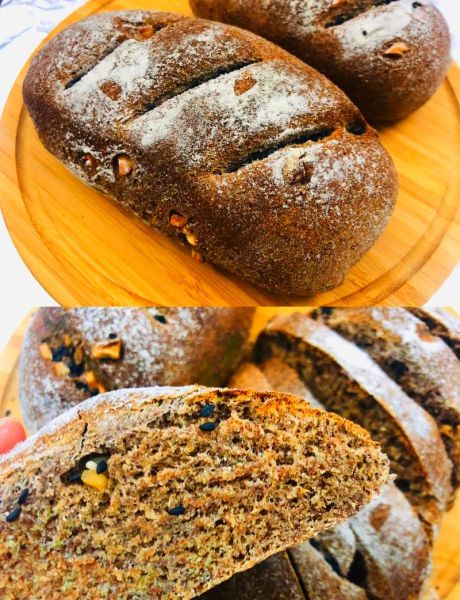 家庭最简单全麦面包的做法_全麦面包怎么做才松软-第2张图片-山城妙识