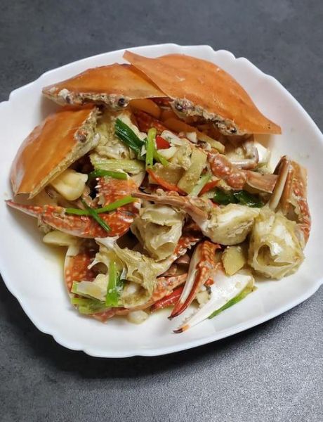 葱爆炒梭子蟹怎么炒才鲜嫩_梭子蟹去腥技巧-第2张图片-山城妙识 葱爆炒梭子蟹怎么炒才鲜嫩_梭子蟹去腥技巧-第2张图片-山城妙识