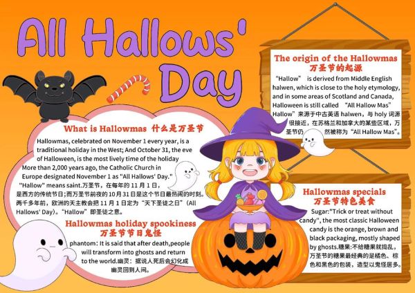 万圣节手抄报写什么_万圣节手抄报怎么做-第1张图片-山城妙识